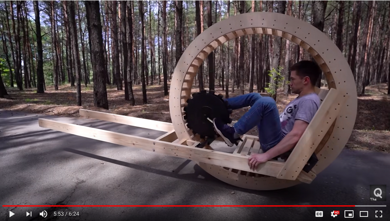 Making a Monowheel out of Wood - Modern Fuel